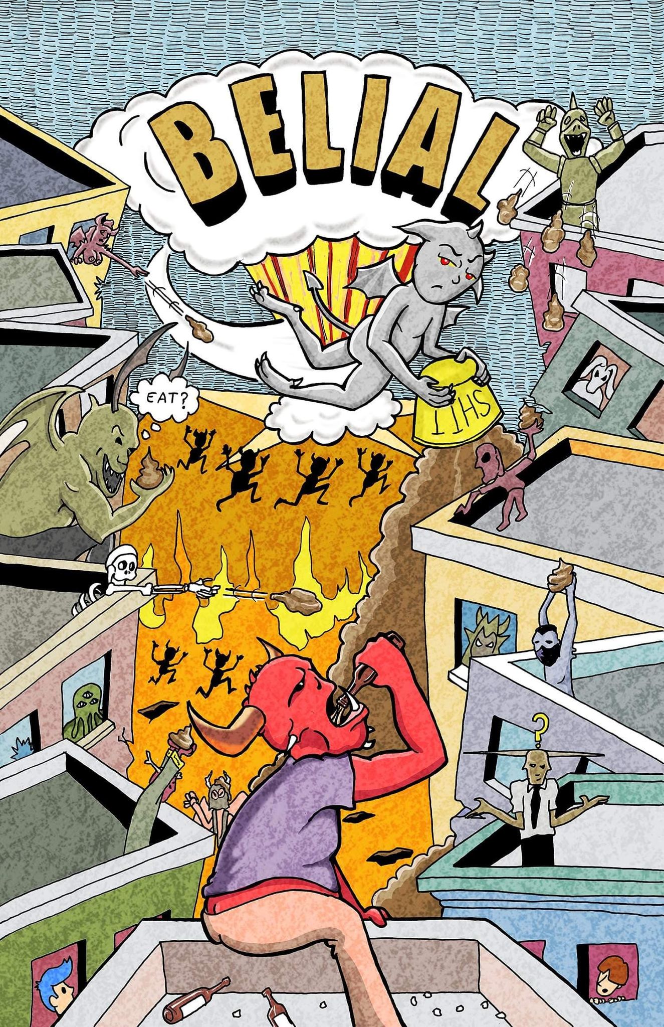 Belial #2 Dookie Tribute Mini Print | InstInked Comics